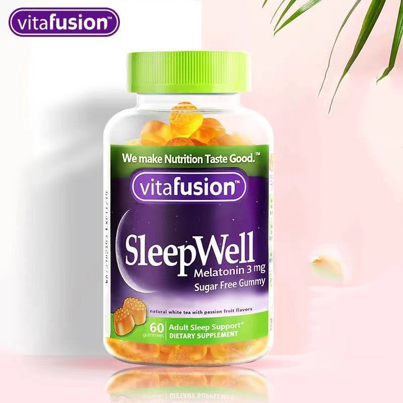 Buy American vitafusion Melatonin Gummy Ampoule Sleep Candy Sleepwell ...
