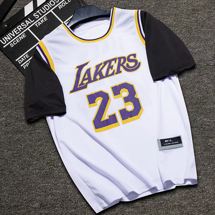 Buy Fake two-piece jersey Kobe Irving James Curry basketball suit short ...