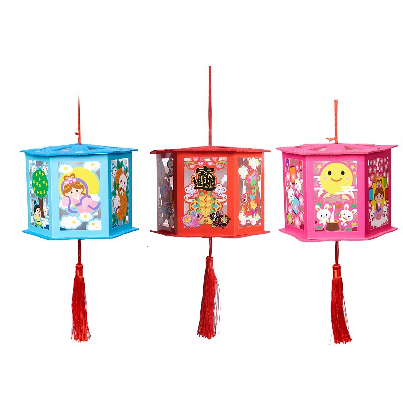 Buy Mid-Autumn Festival Gift Cartoon Lantern Children's Toy Glowing ...