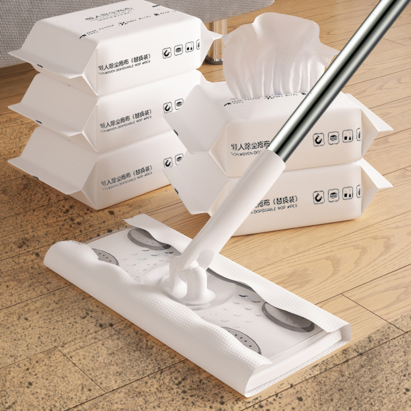 Buy High quality electrostatic dust removal paper mop replacement paper ...