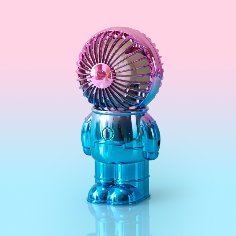 Buy 2022 Mini Astronauts Hand Fan 3 Modes Wind Speed Rechargeable ...