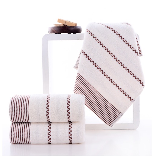Buy 32-strand towel / water pattern cotton towel / wash face household ...
