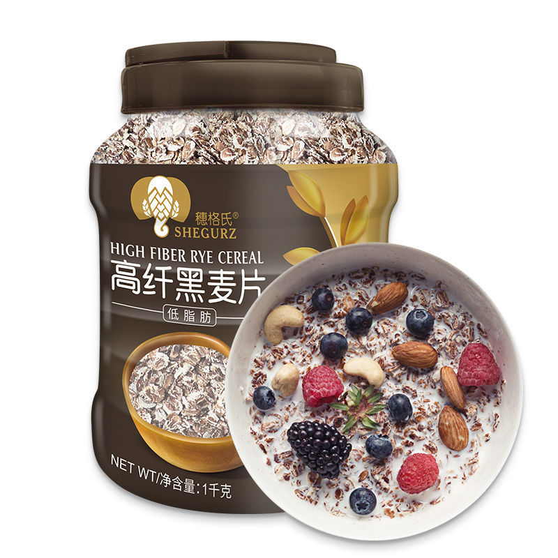 Buy Suige's high-fiber low-fat rye original flavor instant oatmeal ...