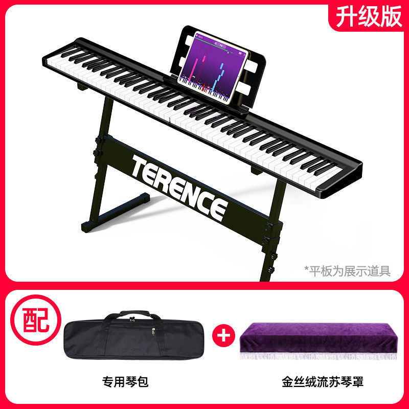 Buy Terence 88-key electronic piano portable kindergarten teacher adult beginners entry self ...