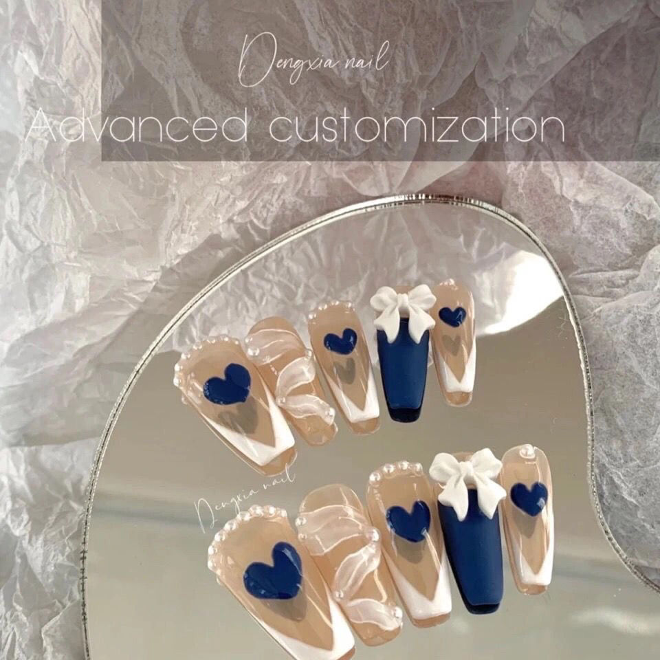 Buy Removable Nail strips Finished product Manual customization Cute ...