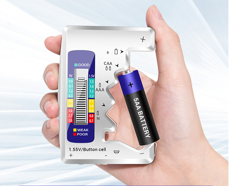 Buy Battery tester battery power detector digital display battery ...