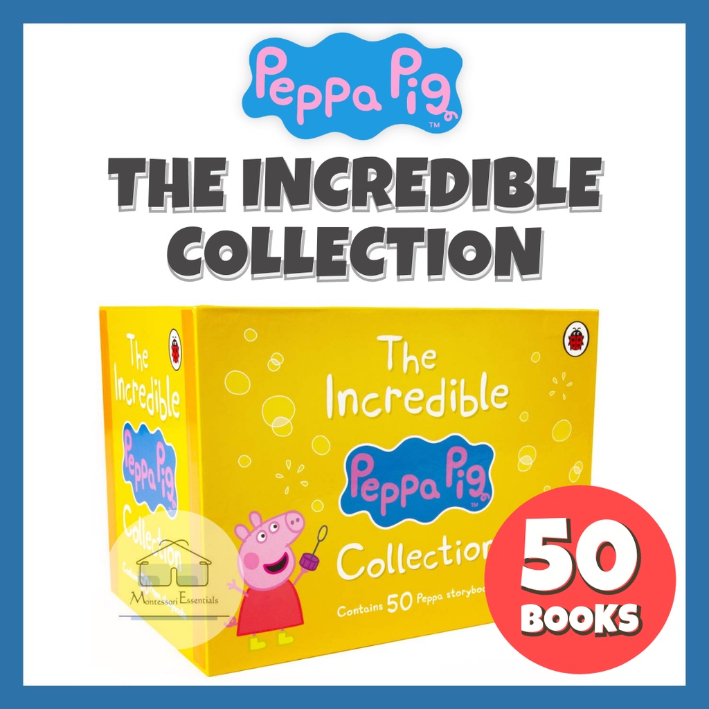 Buy The Incredible Peppa Pig Collection Box Set (50 Books) on ezbuy SG