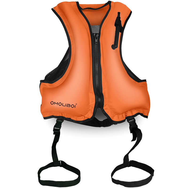 Buy Buoyancy vest vest inflatable life jacket mouth blowing portable ...