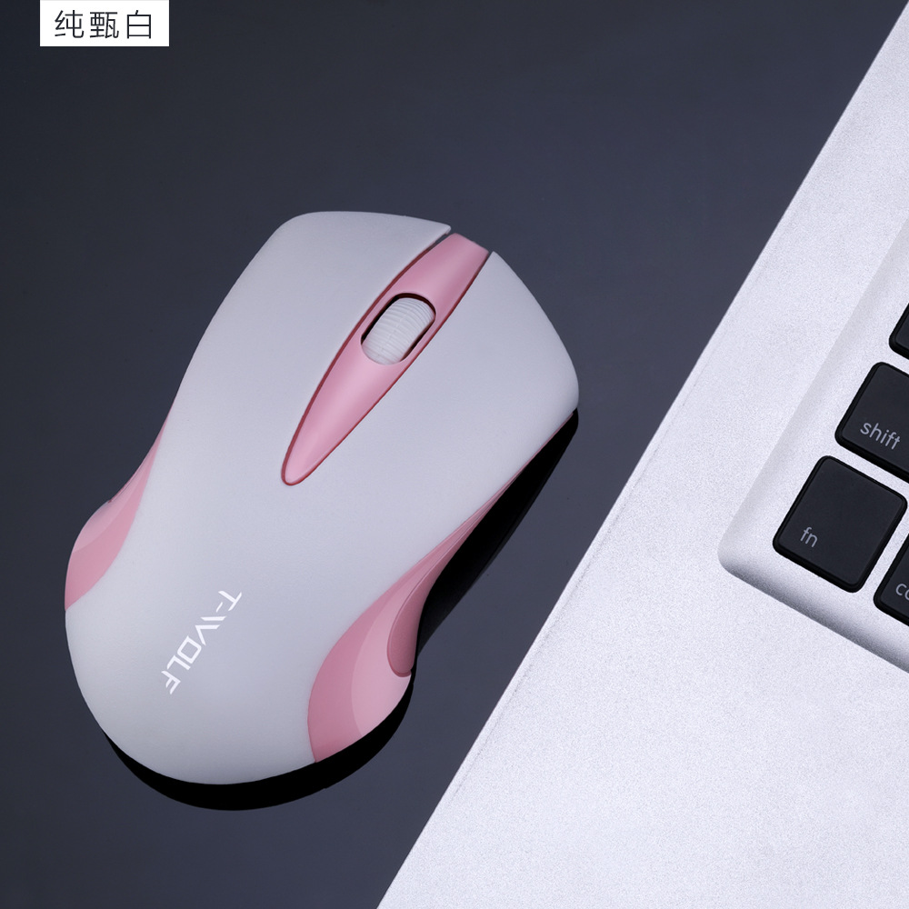 Buy Notebook wireless mouse computer accessories girls small mouse. on ...