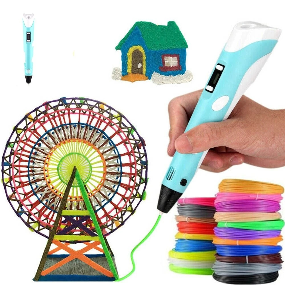 Buy 3D Pencil DIY 3D Printing Pen Making Graffiti PLA Wire Graphic Art ...