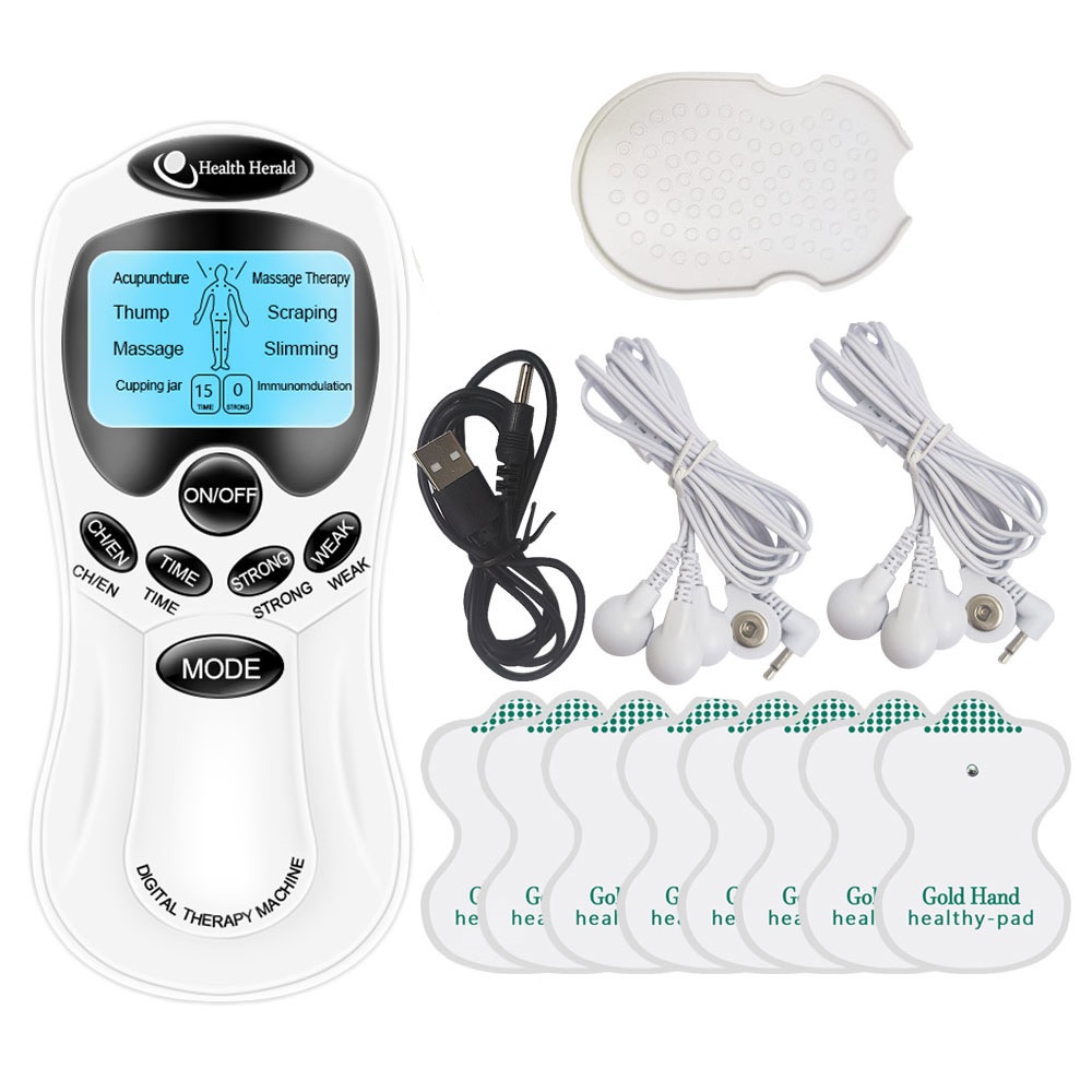 Buy 8 Mode EMS Electric Herald Tens Machine Acupuncture Body Massage ...